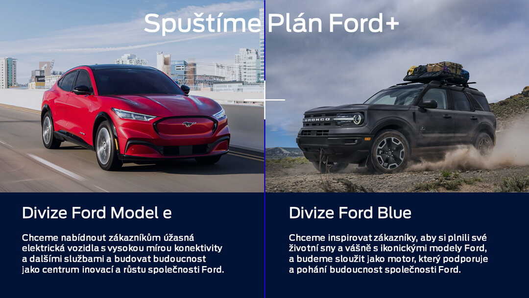 Ford zakládá divize Ford Blue a Ford Model e - IT Revue