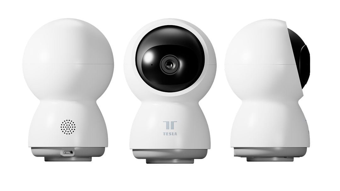 Tesla uvádí bezpečnostní kameru s otočným objektivem Smart Camera 360 ...