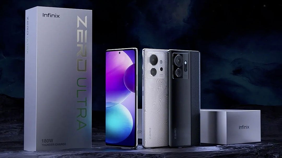 Telefon Infinix ZERO ULTRA nabízí 200Mpx fotoaparát a 180W rychlé ...
