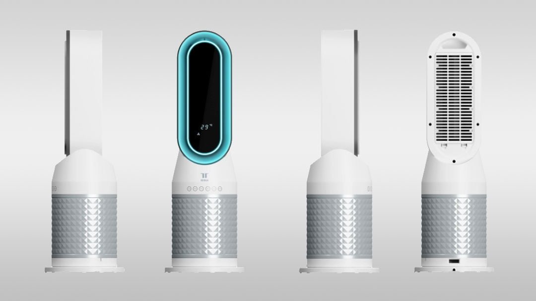 Tesla představila ohřívač vzduchu Tesla Smart Heater HTR300 - IT Revue