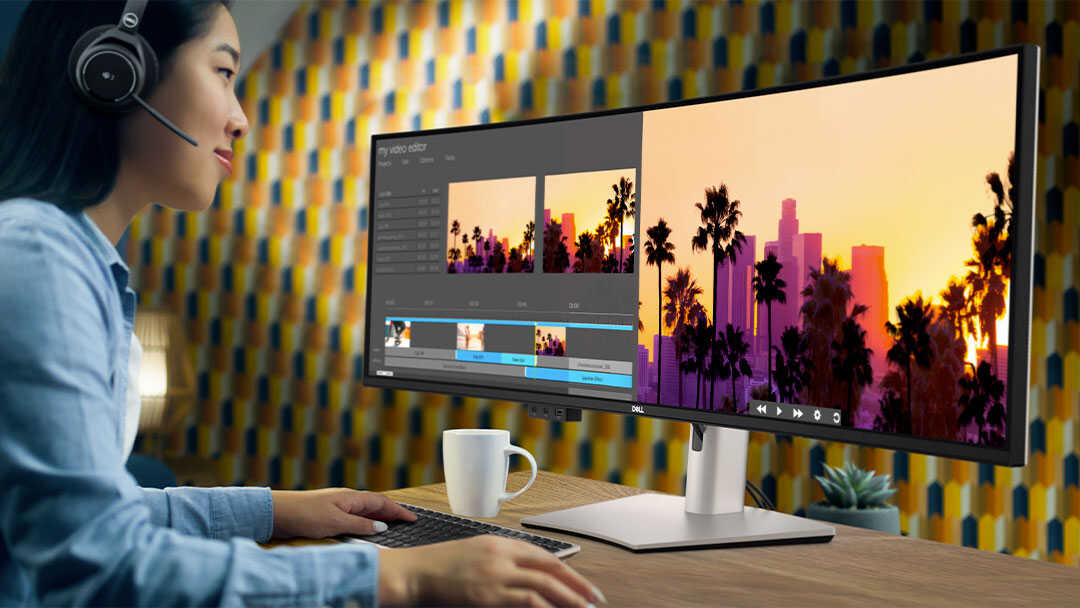 Dell uvedl prohnutý monitor Dell UltraSharp U4924DW s 49″ displejem ...