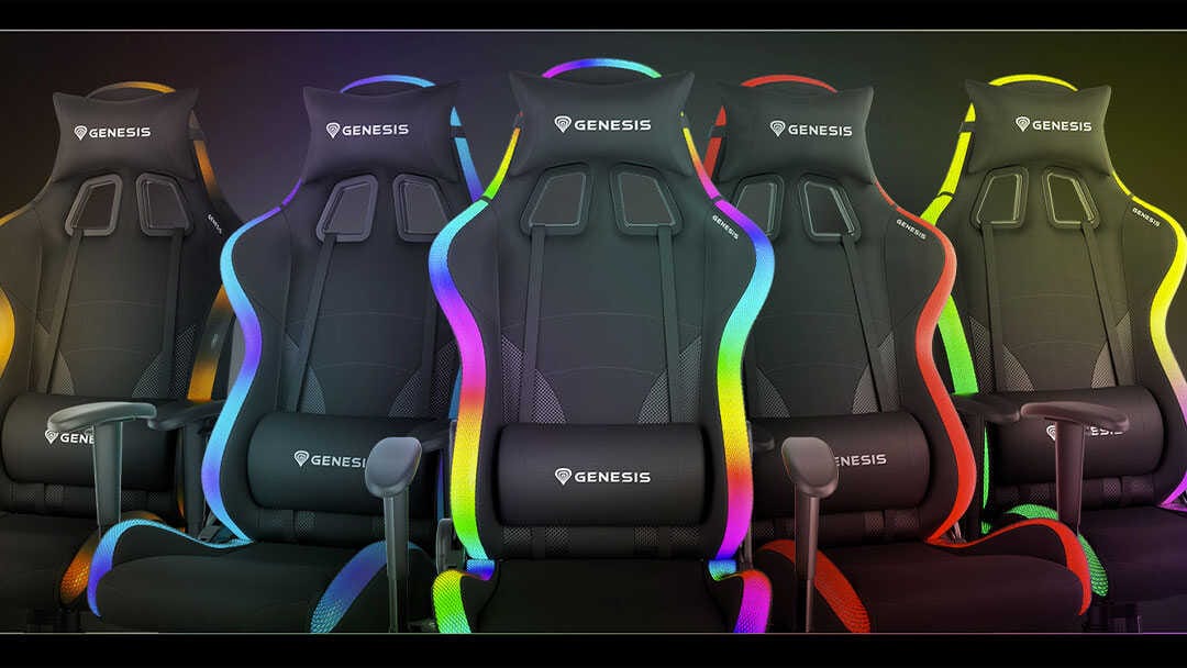 Genesis Trit 600 RGB je herní křeslo pro těžkou váhu. Unese až 150 kg ...