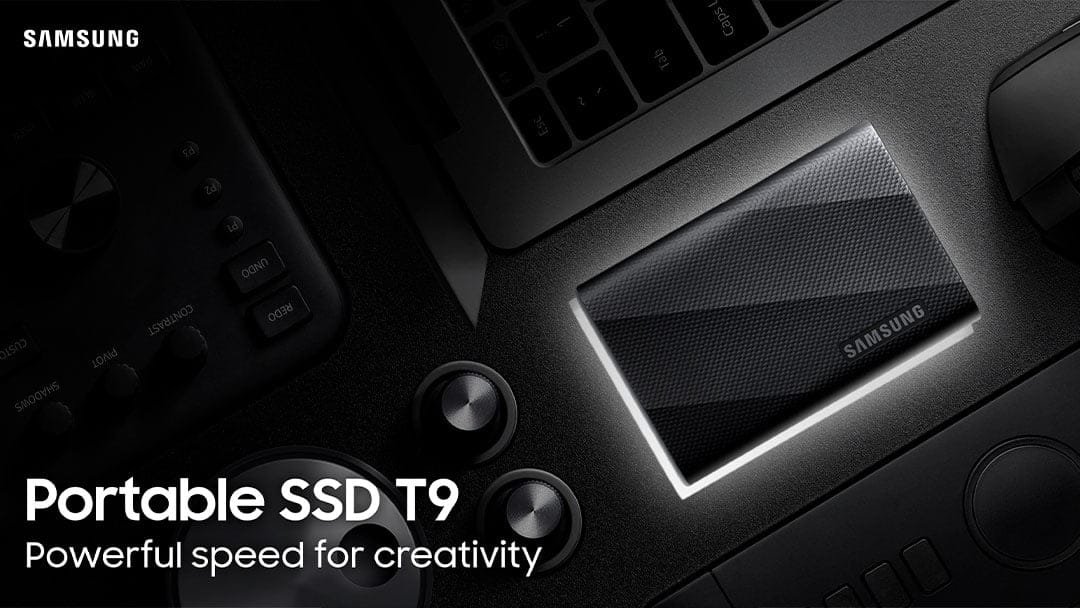 Samsung uvádí rychlý přenosný SSD disk Samsung T9 s kapacitou až 4 TB ...