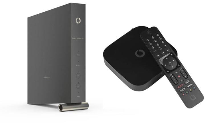 Vodafone nabízí set-top box Vodafone TV 3 a modem Vodafone Station Wi ...