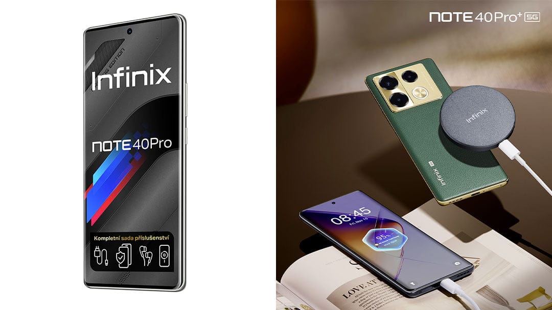 Infinix uvádí telefon NOTE 40 Pro+ 5G a limitovanou sérii Racing ...
